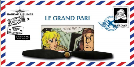 La Farde à l'Hélice, une pièce de collection de la Natacha de Walthéry