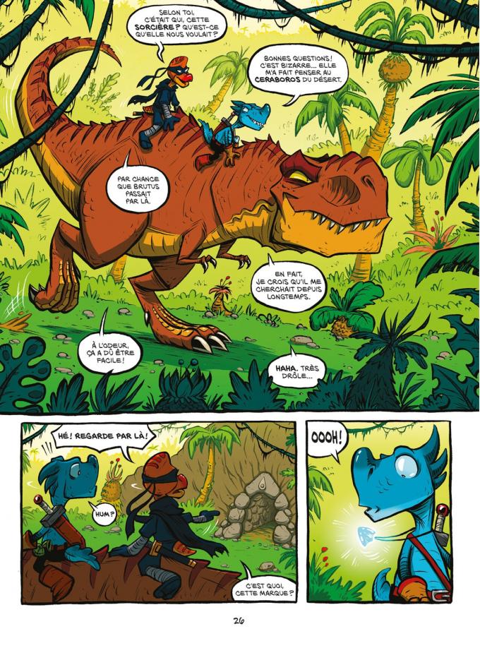 D’un danger à l’autre. Aventurosaure 4 - Les portes de Jurassia