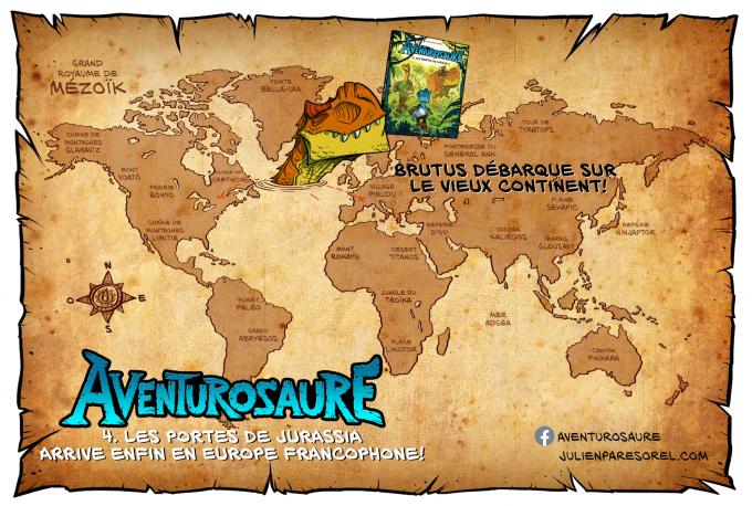 D’un danger à l’autre. Aventurosaure 4 - Les portes de Jurassia