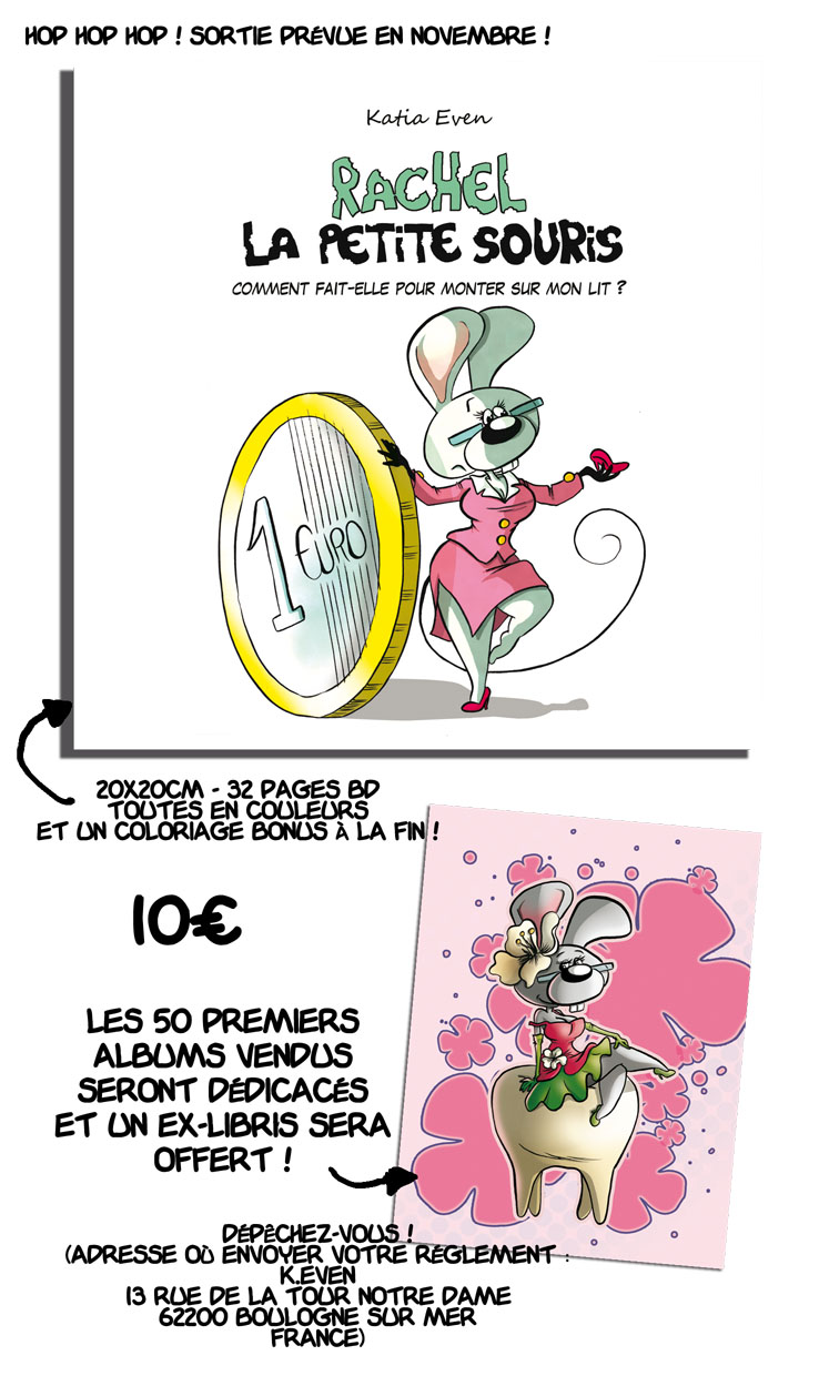 Rachel la petite souris, c'est pour bientôt!