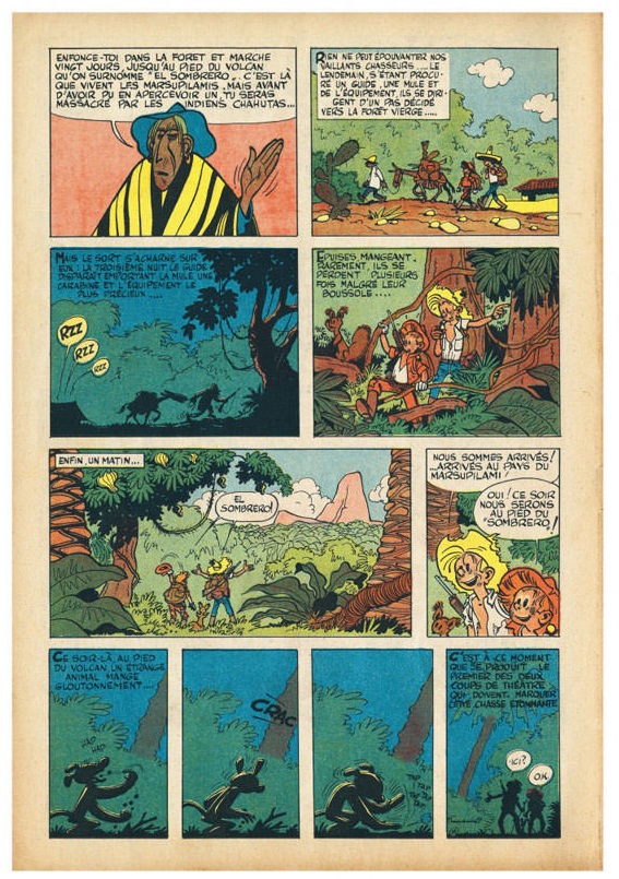 Un bel écrin pour la plus belle création. Le Marsupilami de Franquin ...