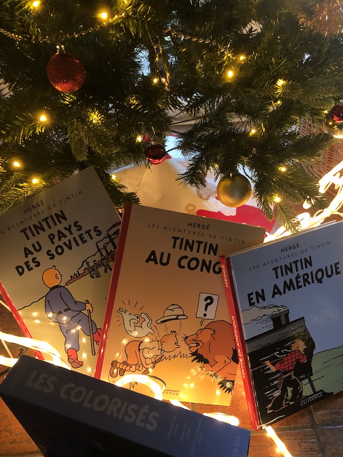 Tintin du N&B à la couleur ! Un coffret d'enfance
